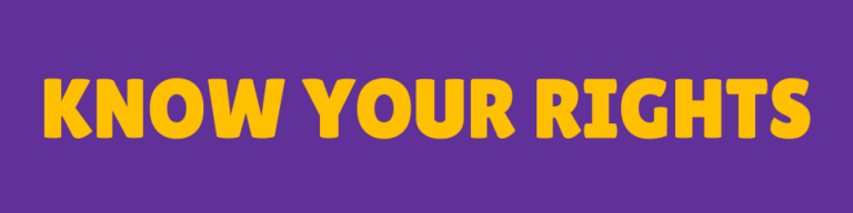 Know Your Rights – 32BJ SEIU